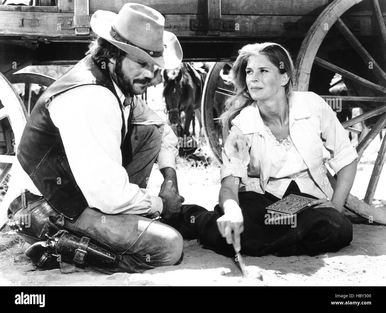 THE HUNTING PARTY, from left: Oliver Reed, Candice Bergen, 1971 Stock ...