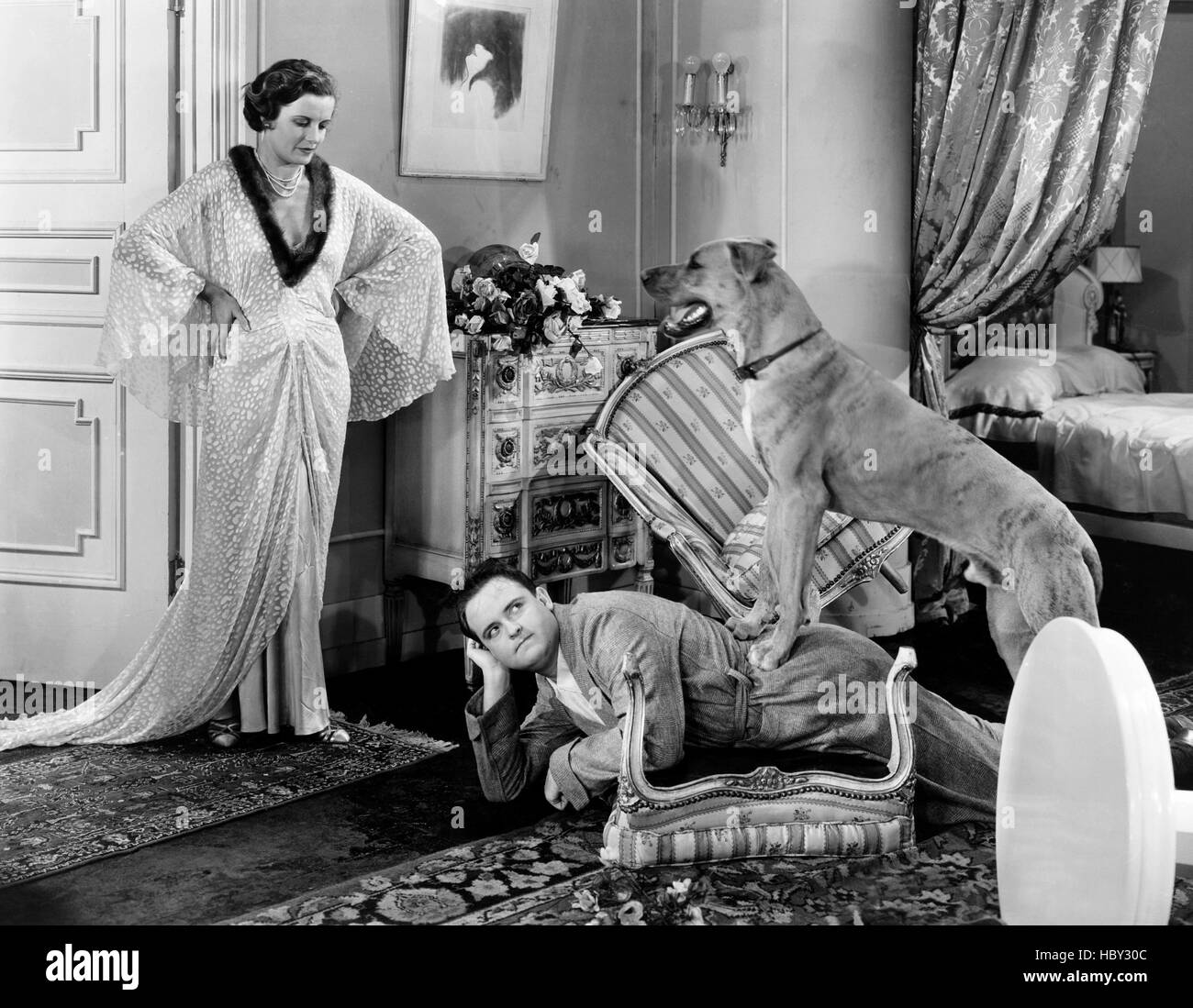 HUSBANDS' REUNION, from left, Nora Lane, Grady Sutton, 1933 Stock Photo - Alamy