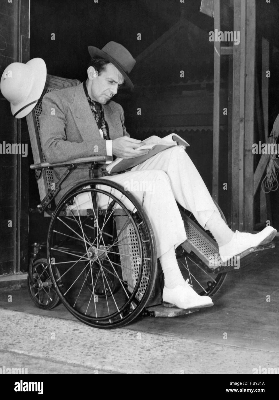 THE HURRICANE, Raymond Massey preparing for his role, 1937 Stock Photo ...