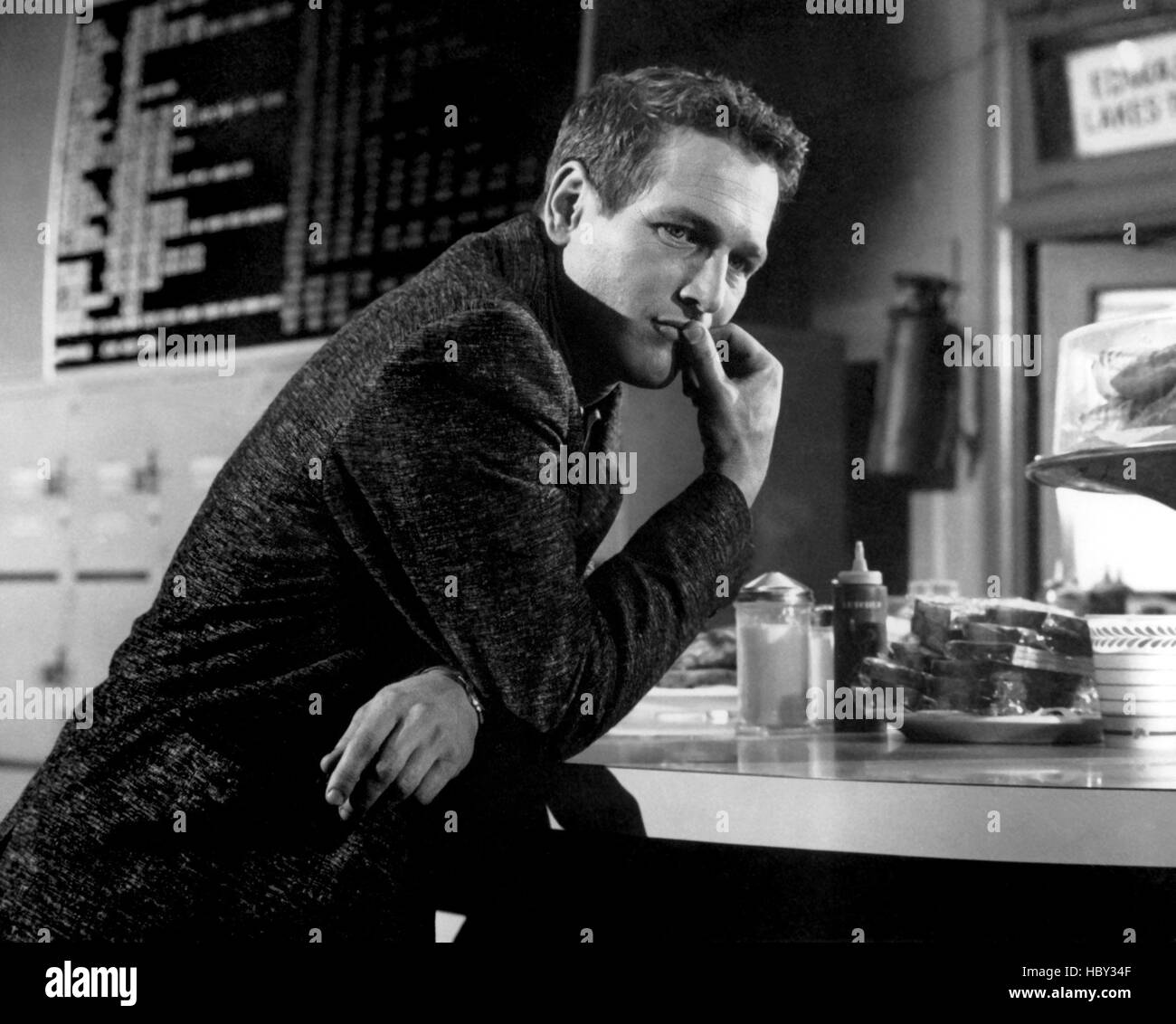THE HUSTLER, Paul Newman, 1961. TM and Copyright (c) 20th Century Fox ...