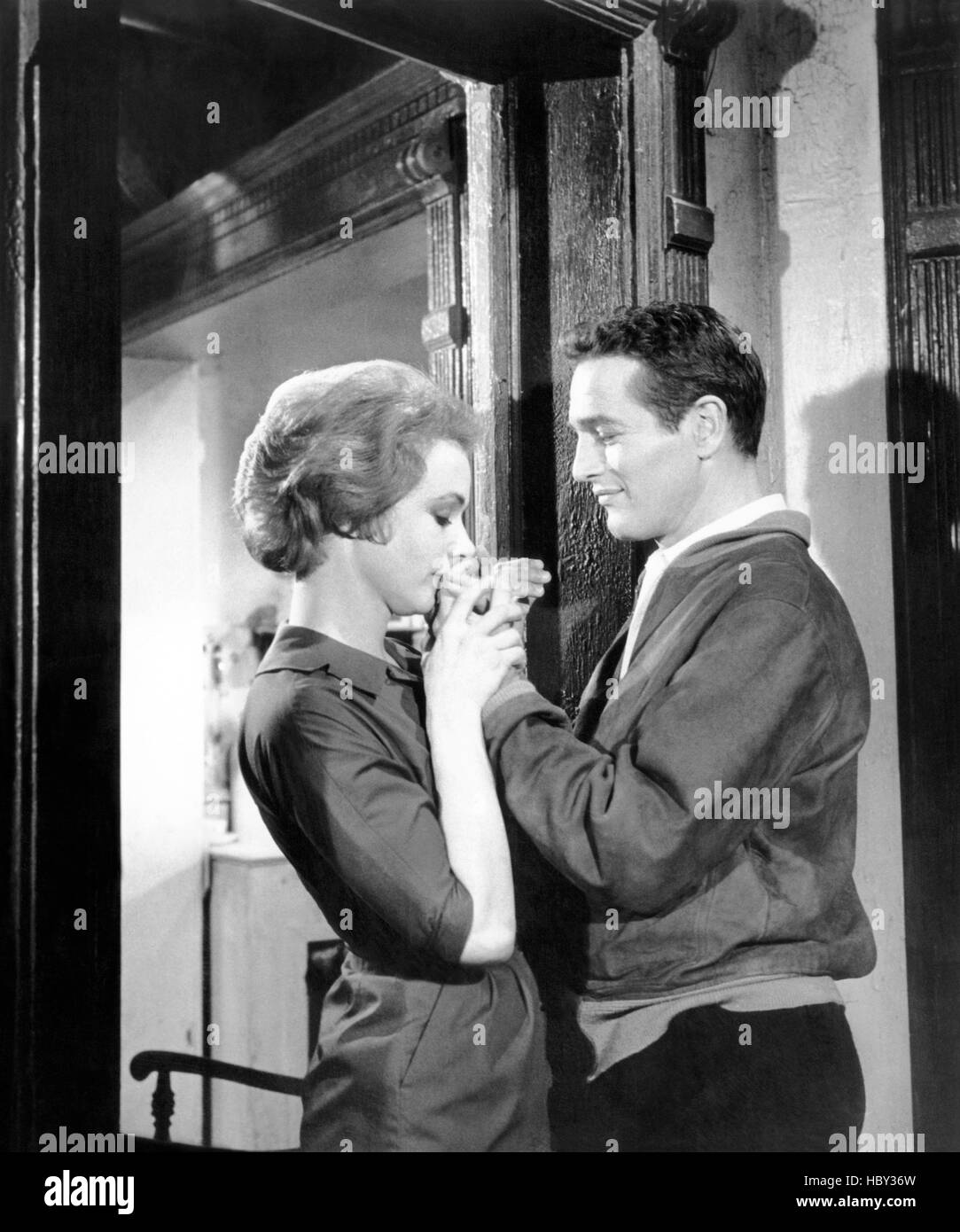 THE HUSTLER, from left, Piper Laurie, Paul Newman, 1961, TM & Copyright ...
