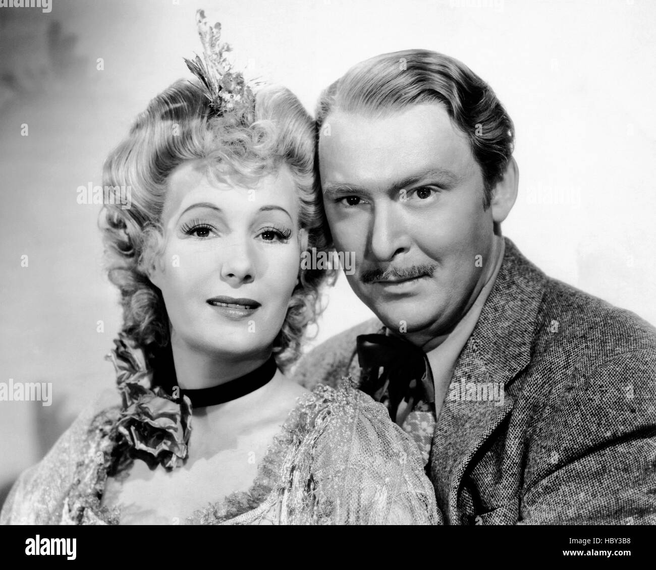 IN OLD CALIFORNIA, from left, Binnie Barnes, Albert Dekker, 1942 Stock ...