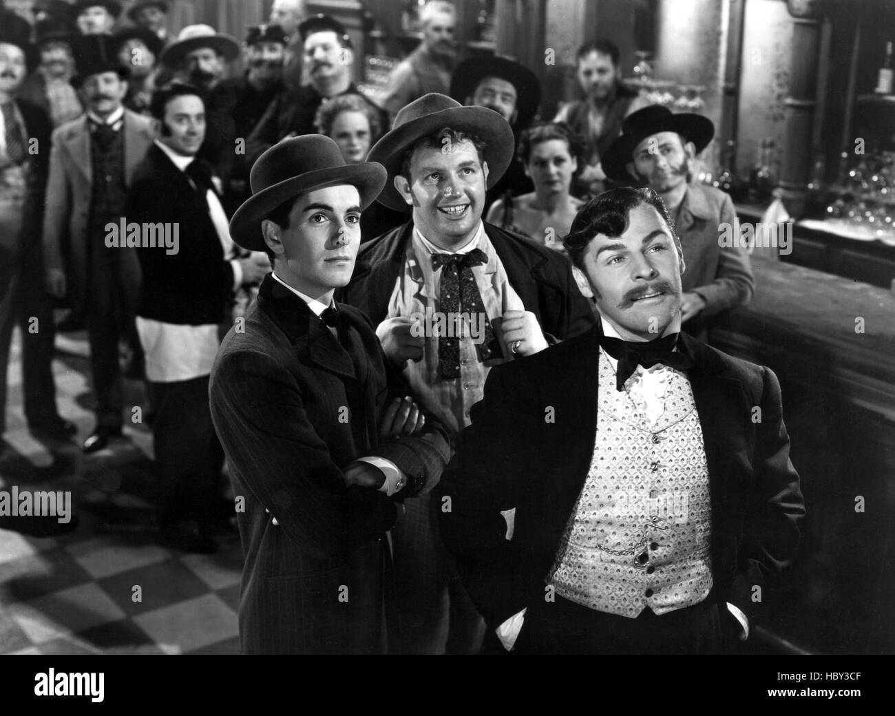 IN OLD CHICAGO, Tyrone Power, Andy Devine, Brian Donlevy, 1937. TM and ...