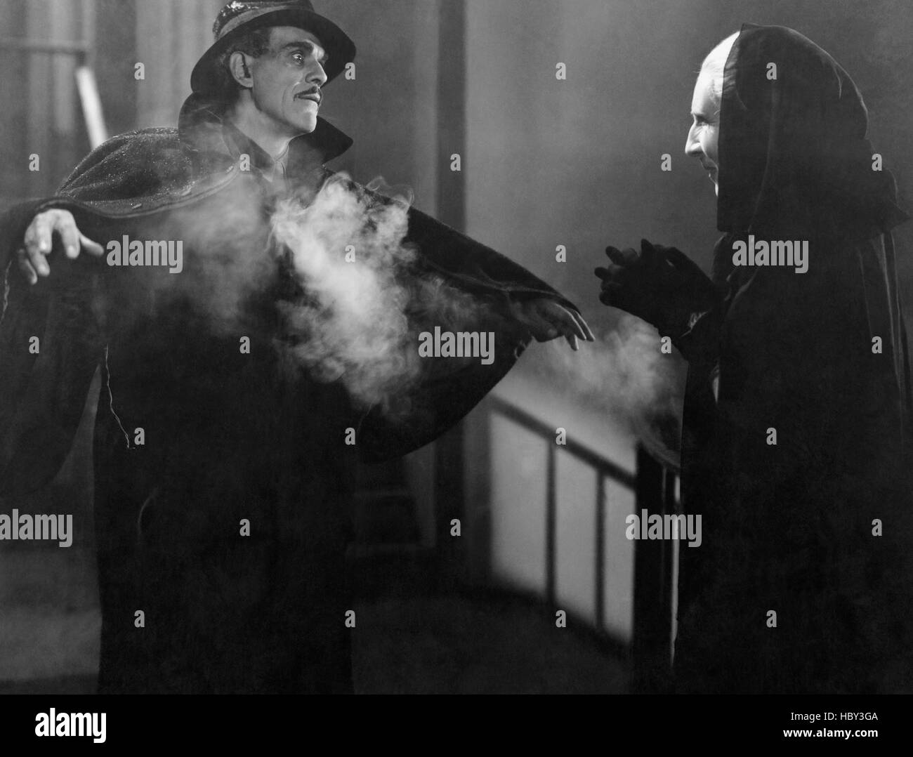 THE INVISIBLE RAY, Boris Karloff, Violet Kemble Cooper, 1936 Stock ...
