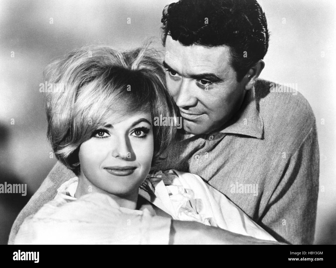 INFORMATION RECEIVED, from left: Sabine Sesselmann, William Sylvester, 1961 Stock Photo - Alamy