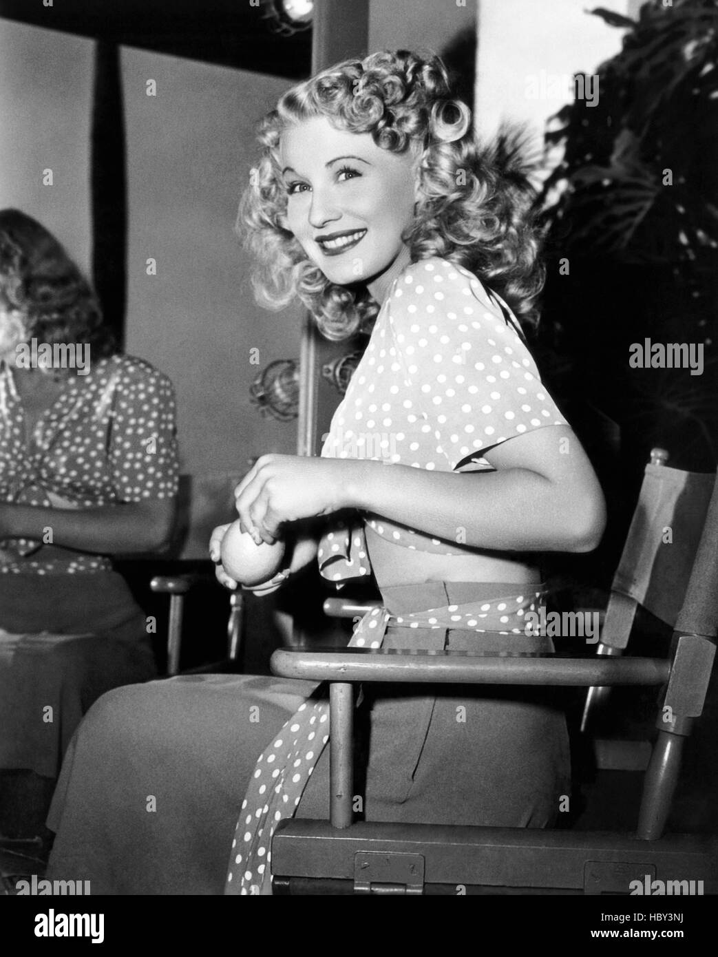 IN SOCIETY, Marion Hutton, on-set, 1944 Stock Photo - Alamy