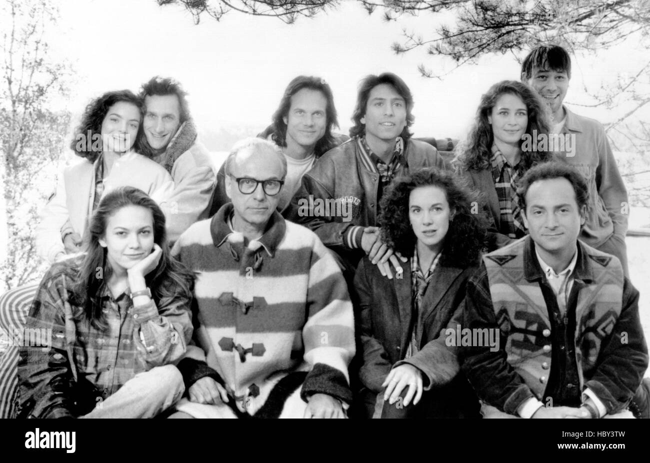 INDIAN SUMMER, front, from left, Diane Lane, Alan Arkin, Elizabeth ...