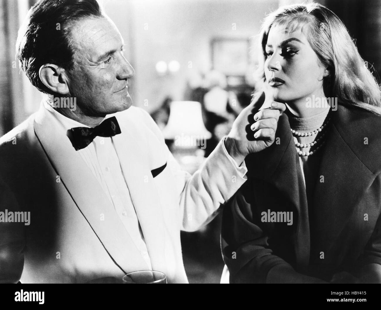 INTERPOL, (aka PICKUP ALLEY), from left, Trevor Howard, Anita Ekberg ...