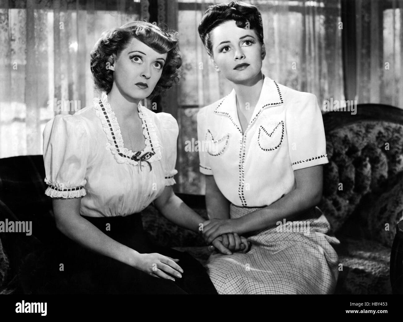 IN THIS OUR LIFE, Bette Davis, Olivia de Havilland, 1942 Stock Photo ...