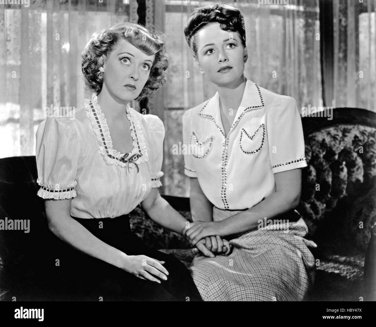 IN THIS OUR LIFE, Bette Davis, Olivia de Havilland, 1942 Stock Photo ...
