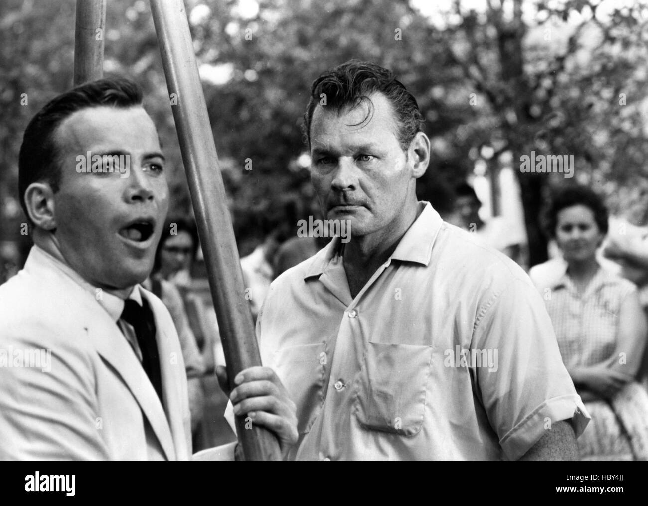 THE INTRUDER, William Shatner, Leo Gordon, 1962 Stock Photo - Alamy