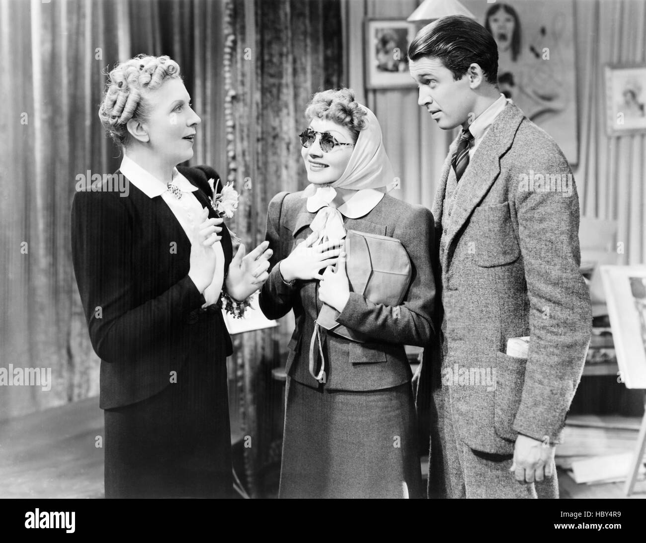 IT'S A WONDERFUL WORLD, from left: Cecil Cunningham, Claudette Colbert ...