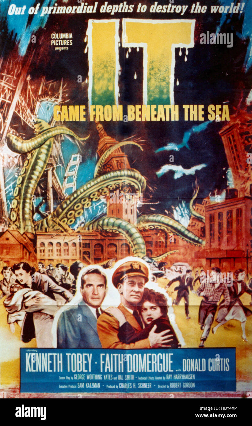 IT CAME FROM BENEATH THE SEA, 1955 Stock Photo - Alamy