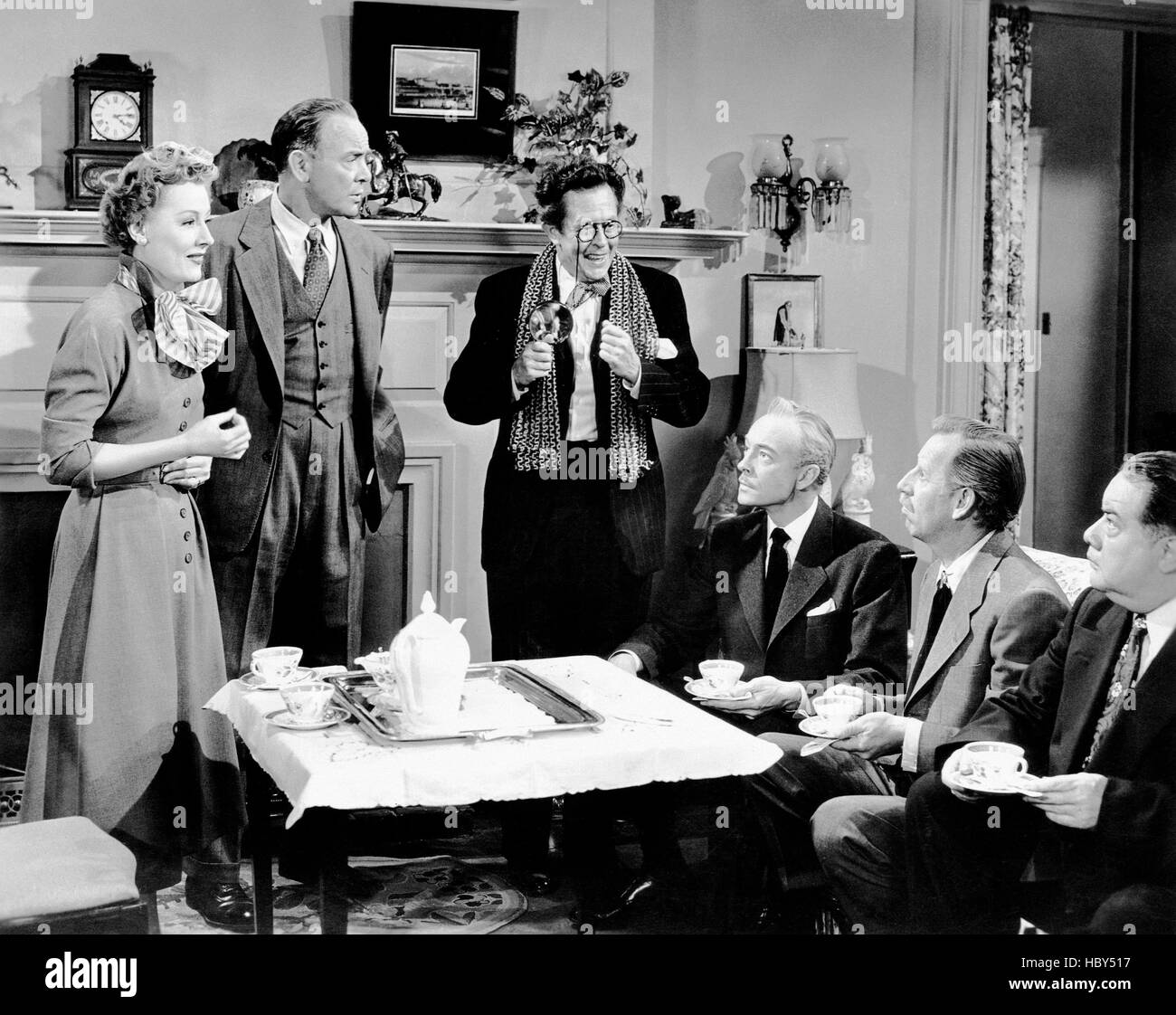 IT GROWS ON TREES, from left, Irene Dunne, Dean Jagger, Forrest Lewis ...