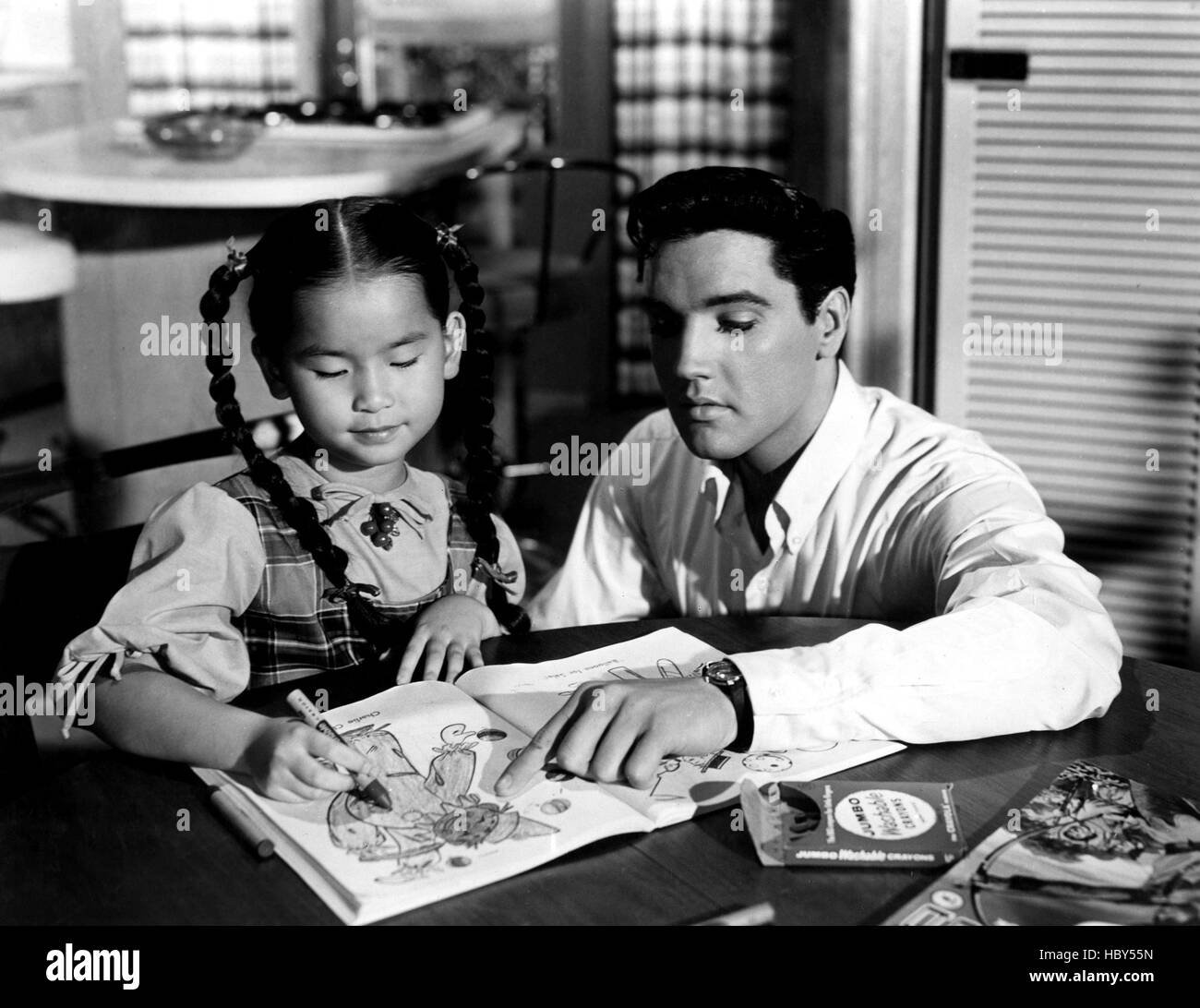 IT HAPPENED AT THE WORLD'S FAIR, Vicky Tiu, Elvis Presley, 1963 Stock ...