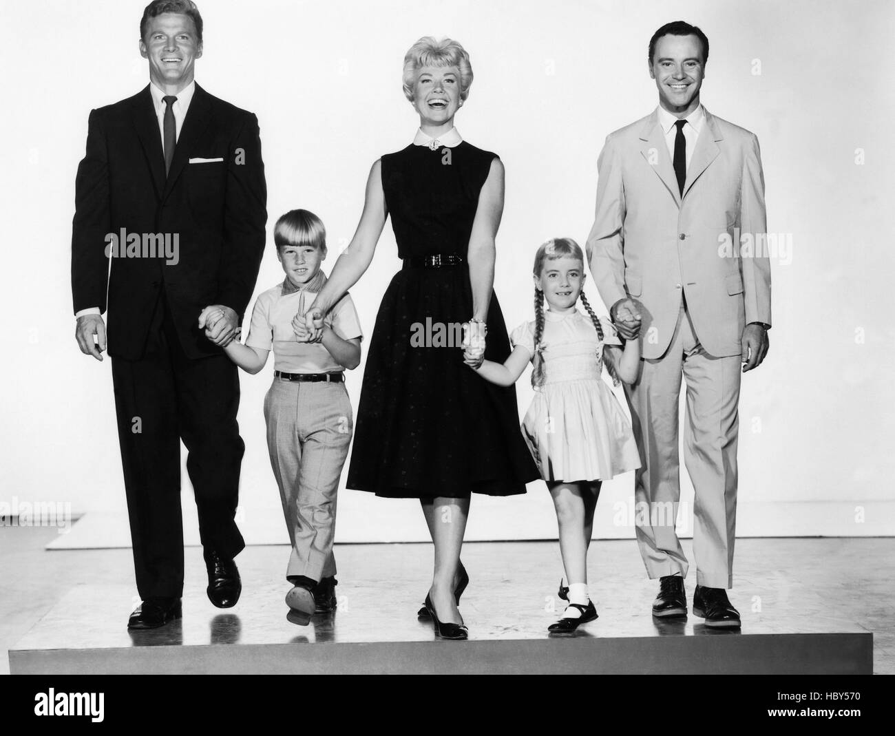 IT HAPPENED TO JANE, Steve Forrest, Teddy Rooney, Doris Day, Gina ...