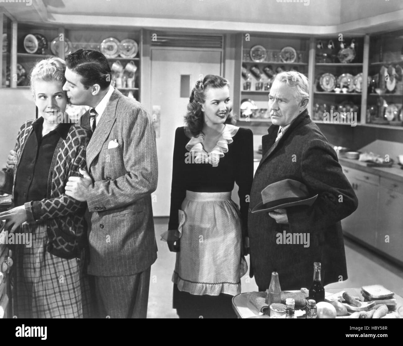 IT HAPPENED ON 5th AVENUE, Ann Harding, Don DeFore, Gale Storm, Charles ...