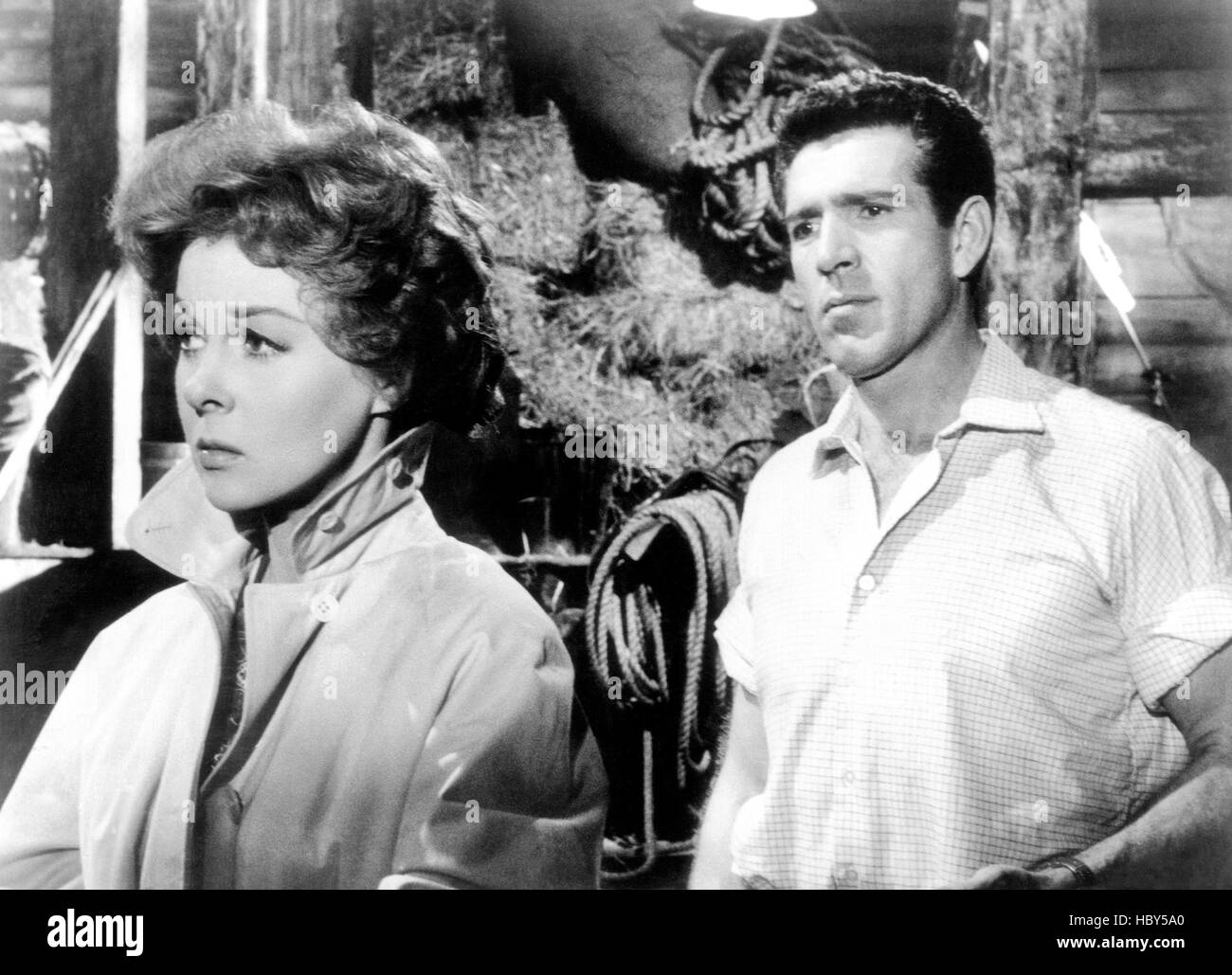 I THANK A FOOL, from left, Susan Hayward, Kieron Moore, 1962 Stock ...