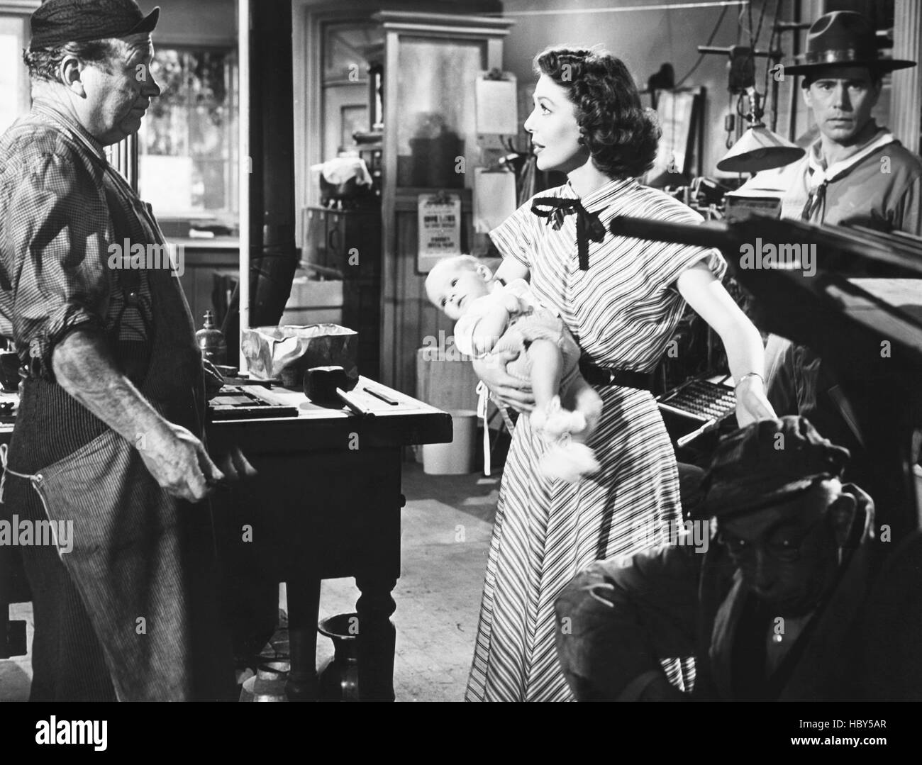 IT HAPPENS EVERY THURSDAY, from left: Edgar Buchanan, Loretta Young ...