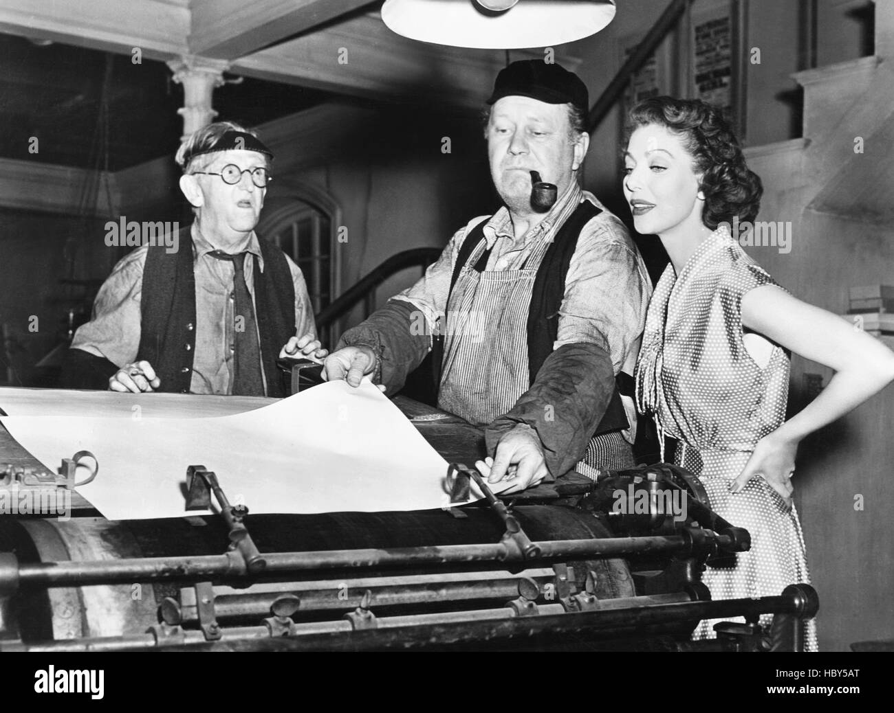 IT HAPPENS EVERY THURSDAY, from left: Jimmy Conlin, Edgar Buchanan ...