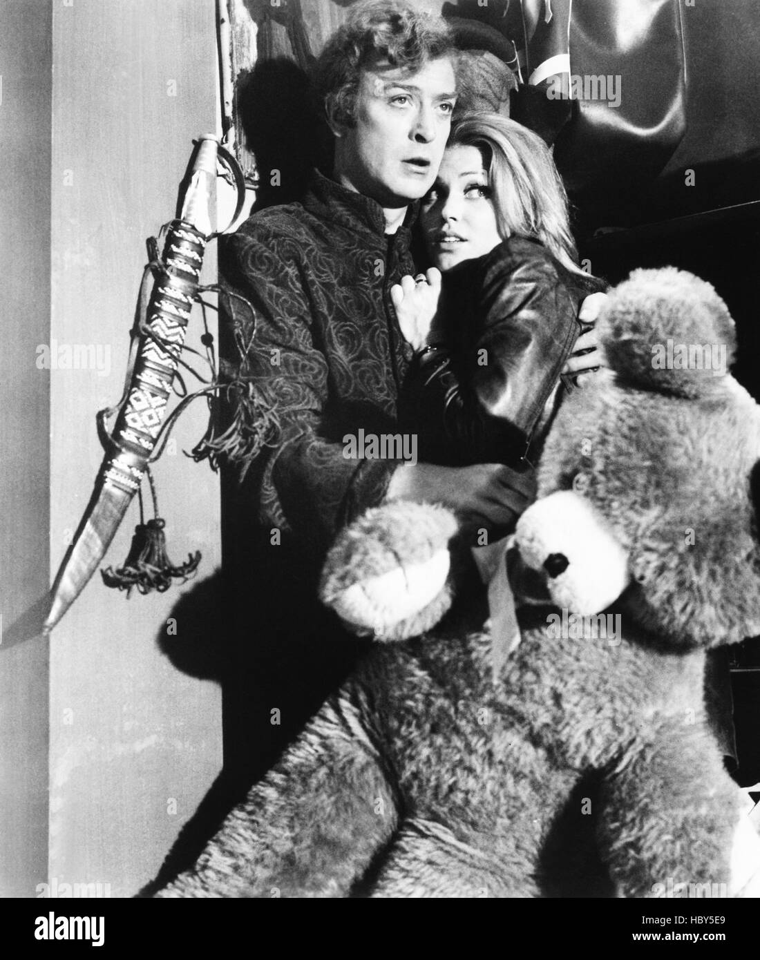 THE ITALIAN JOB, from left: Michael Caine, Margaret Blye, 1969 Stock ...