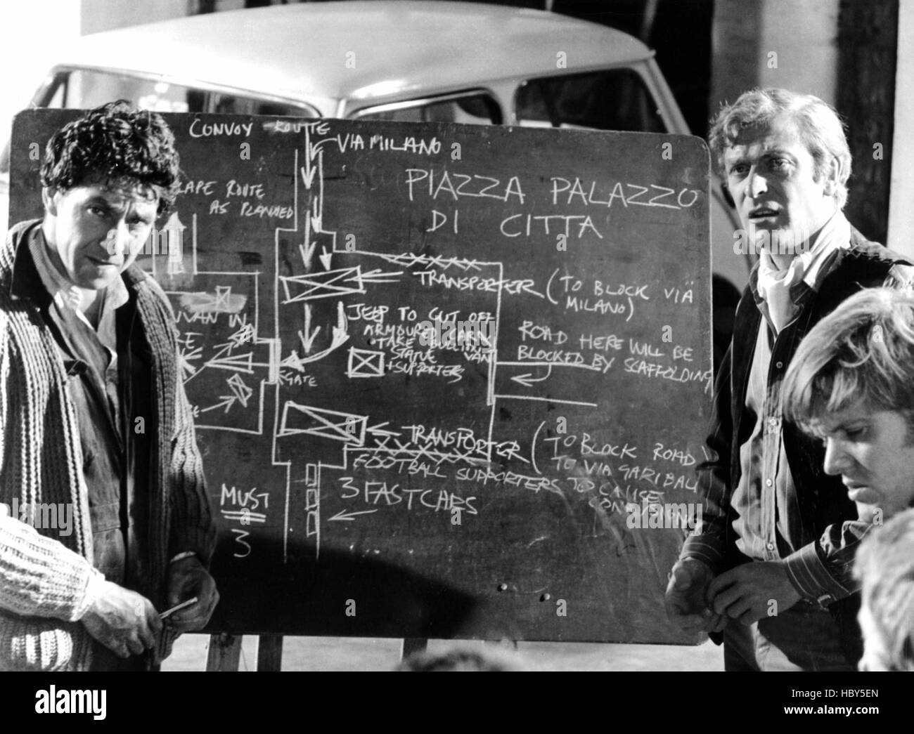 THE ITALIAN JOB, Michael Caine, 1969 Stock Photo - Alamy