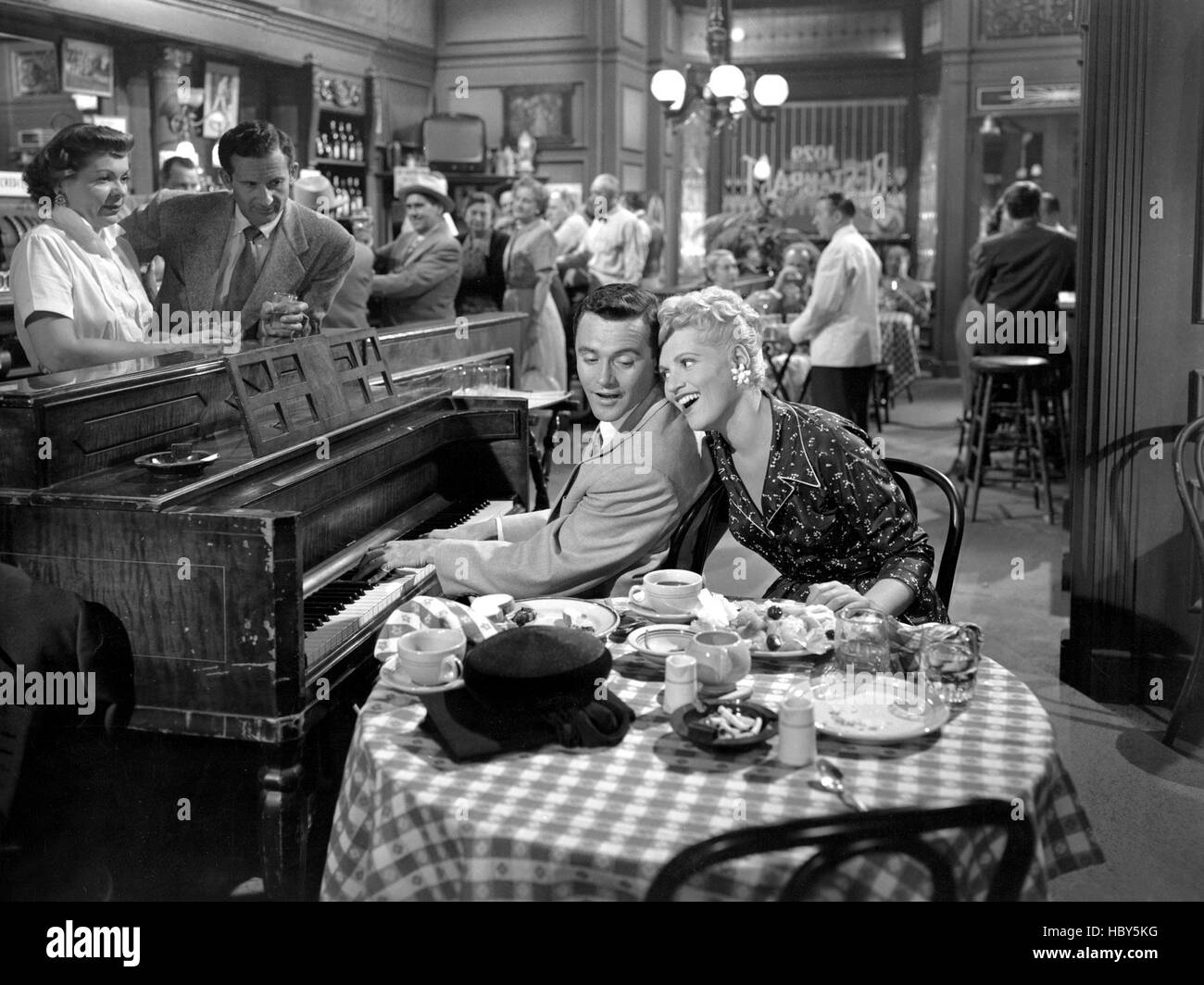 IT SHOULD HAPPEN TO YOU, Jack Lemmon, Judy Holliday, 1954 Stock Photo ...