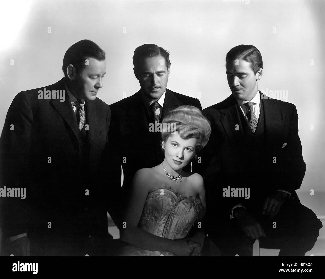 IVY, Herbert Marshall, Patric Knowles, Joan Fontaine, Richard Ney, 1947 ...