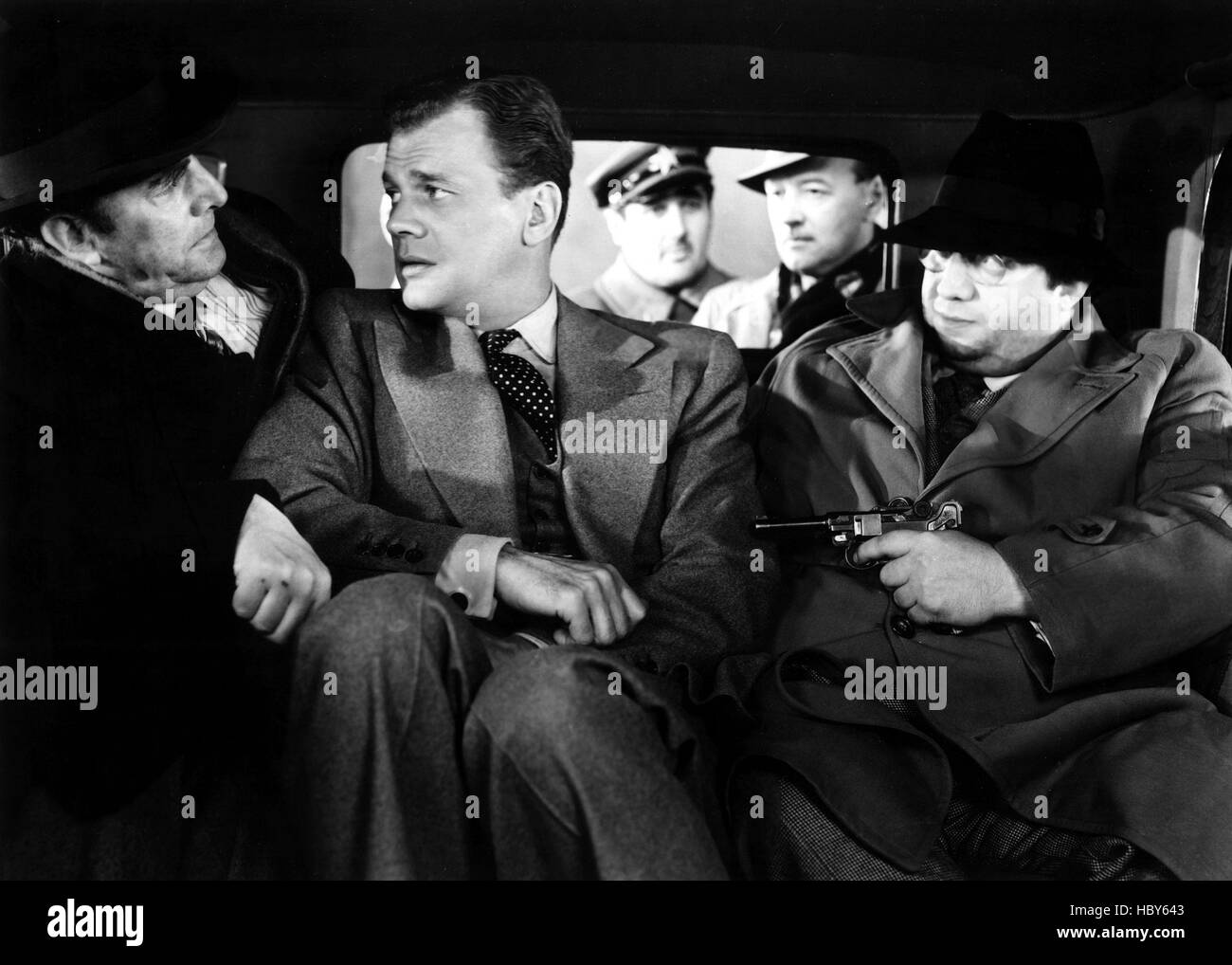 JOURNEY INTO FEAR, Edgar Barrier, Joseph Cotten, Jack Moss, 1943 Stock ...