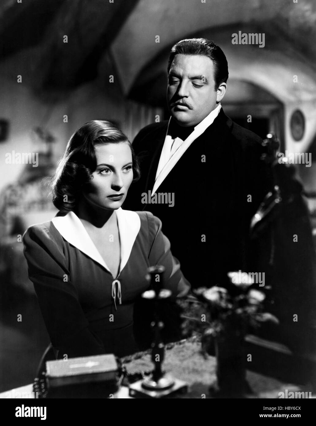 JOAN OF PARIS, from left, Michele Morgan, Laird Cregar, 1942 Stock ...