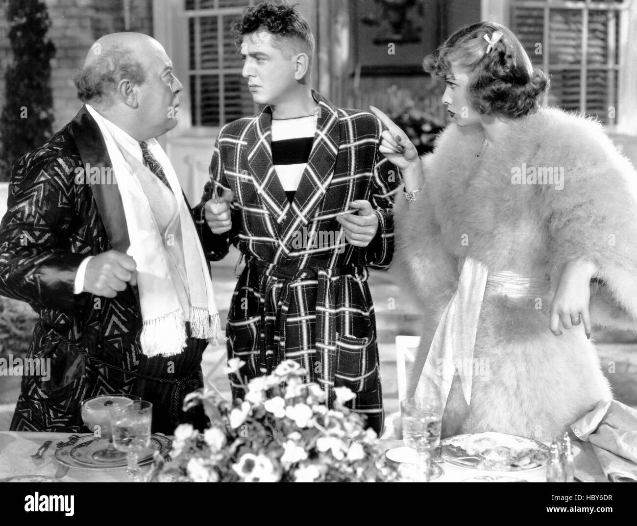 JOY OF LIVING, from left, Guy Kibbee, Frank Milan, Lucille Ball, 1938 ...