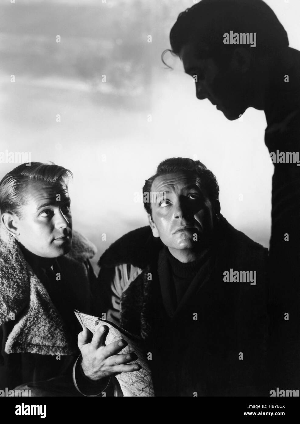 JOAN OF PARIS, Alan Ladd, Paul Henreid, James Monk, 1942 Stock Photo ...