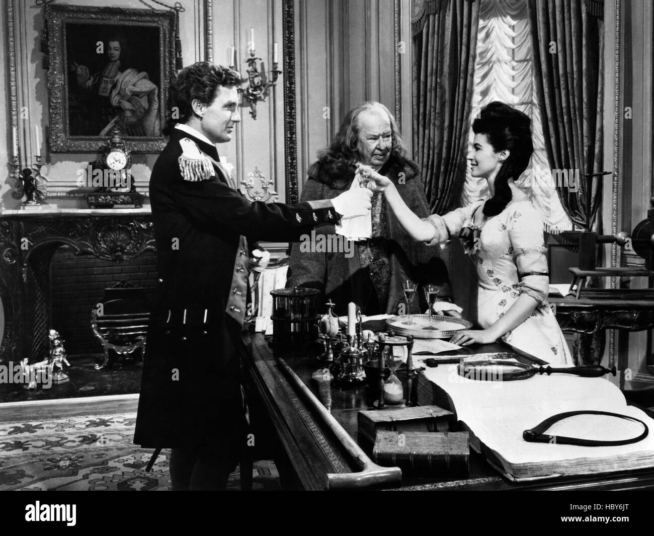 JOHN PAUL JONES, Robert Stack, Charles Coburn, Marisa Pavan, 1959 Stock ...