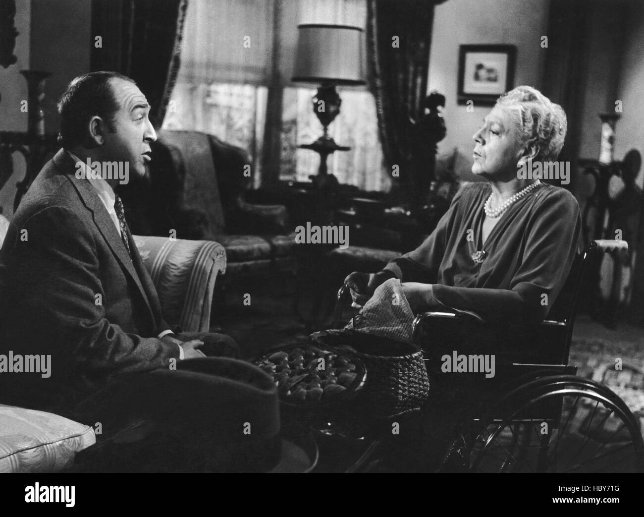 JOHNNY TROUBLE, Jesse White, Ethel Barrymore, 1957 Stock Photo - Alamy