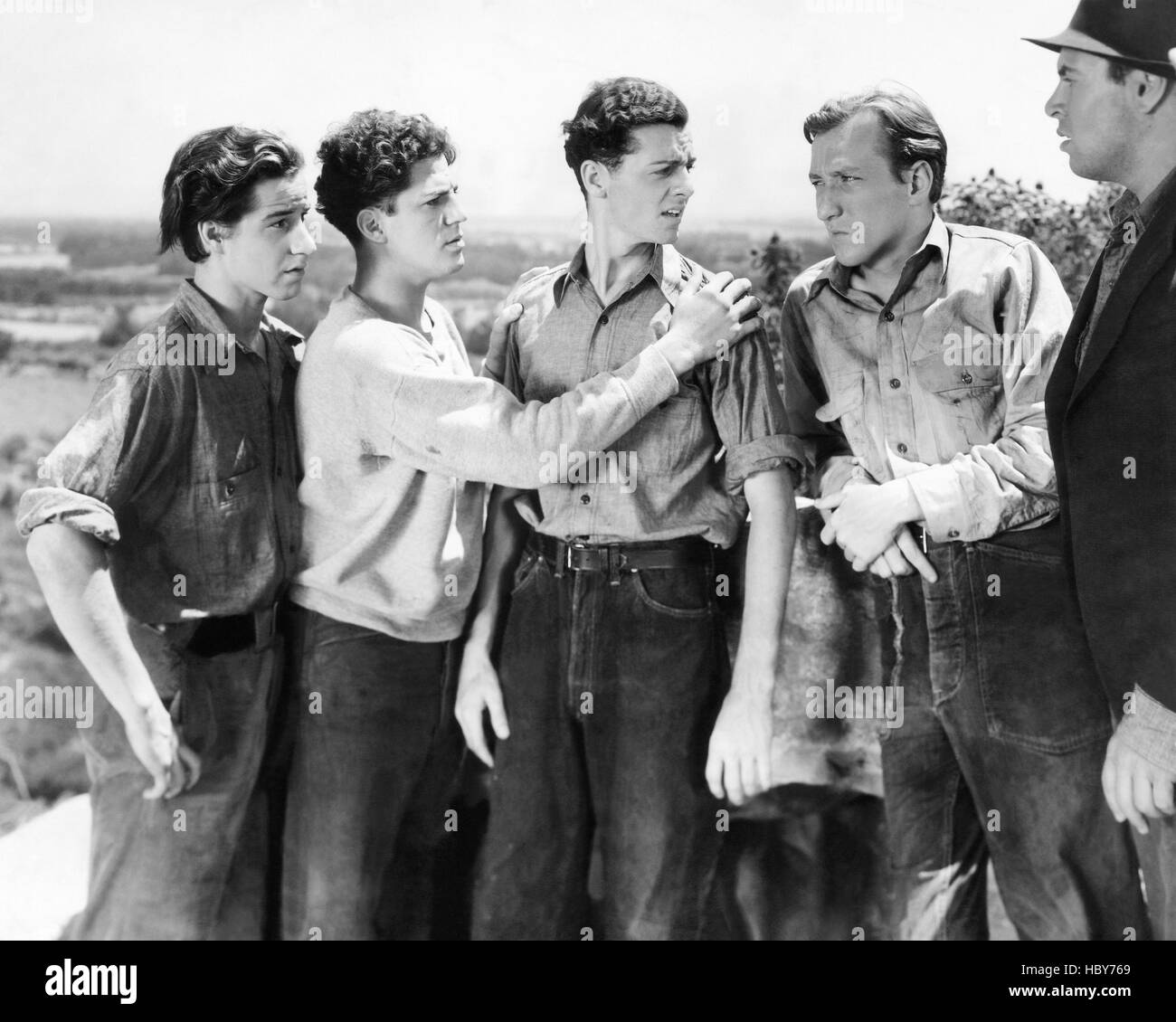 JUNIOR ARMY, from left, Bobby Jordan, Billy Halop, Freddie Bartholomew ...