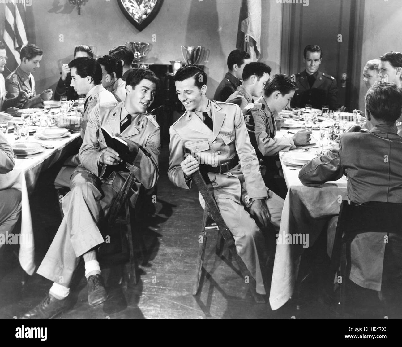 JUNIOR ARMY, from left, Billy Halop, Freddie Bartholomew, 1942 Stock ...