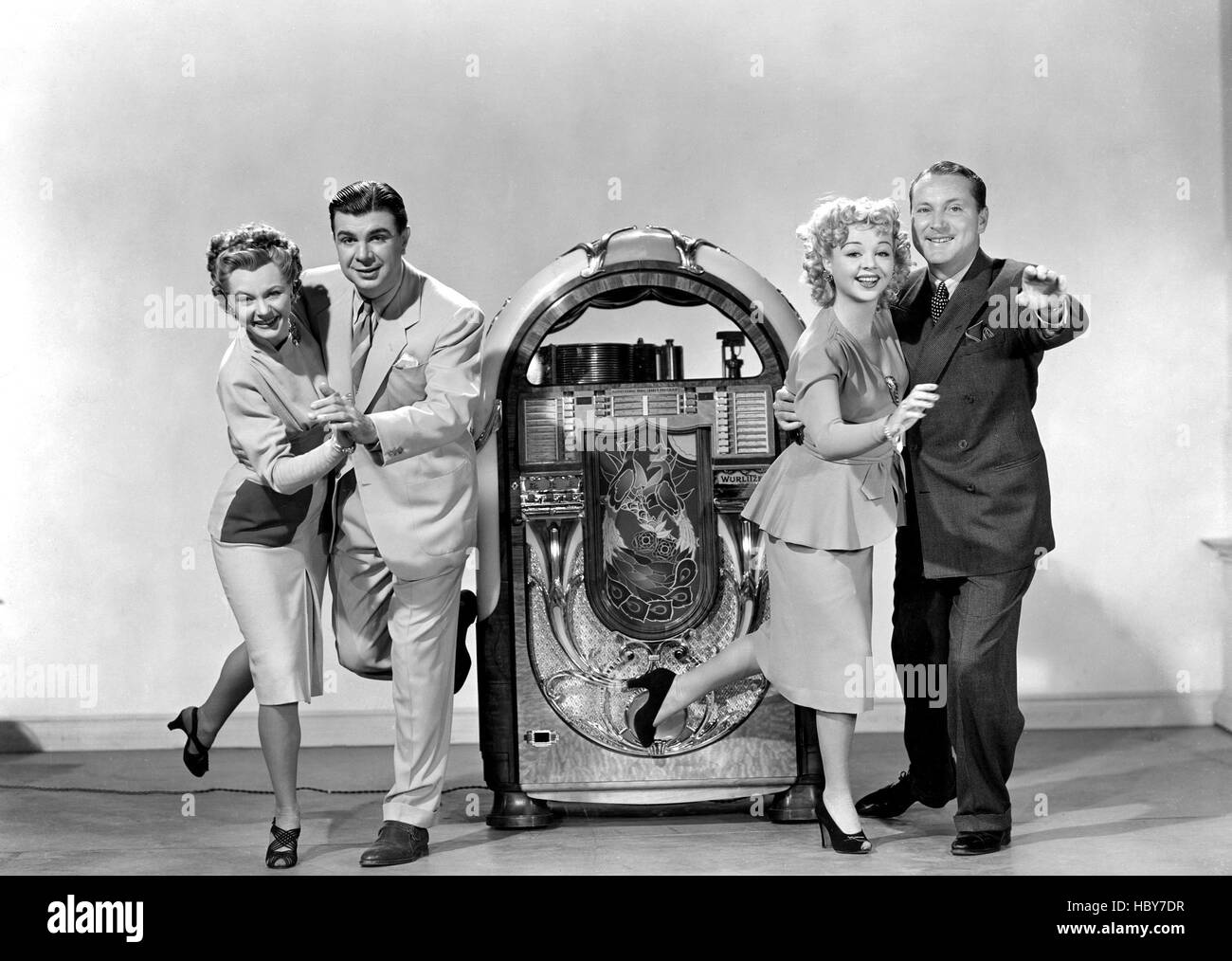 JUKE BOX JENNY, Harriet Hilliard, Ken Murray, Iris Adrian, Donald ...