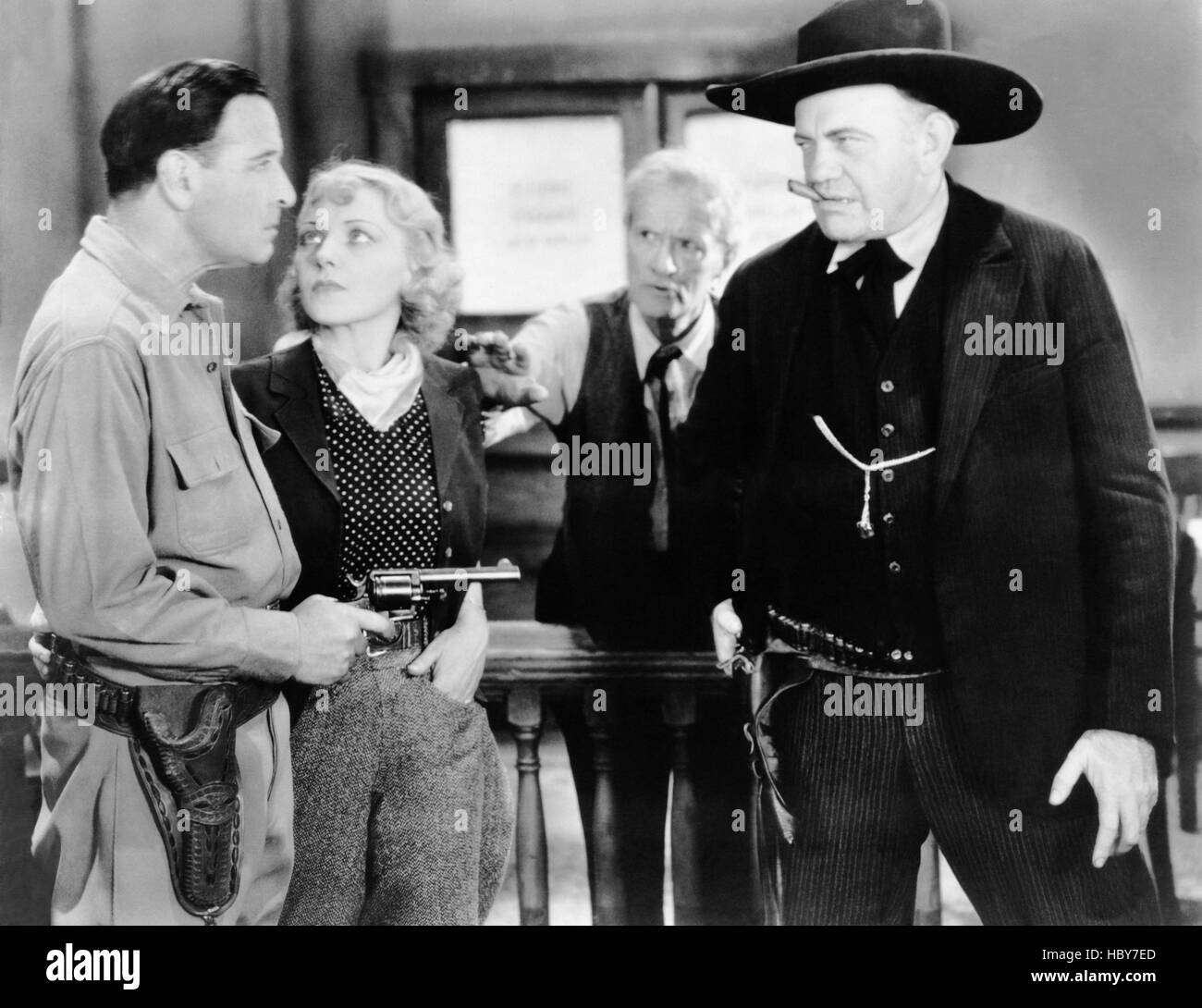THE JUDGEMENT BOOK, from left: Conway Tearle, Bernadene Hayes, Howard Long, Richard Cramer, 1935 ...