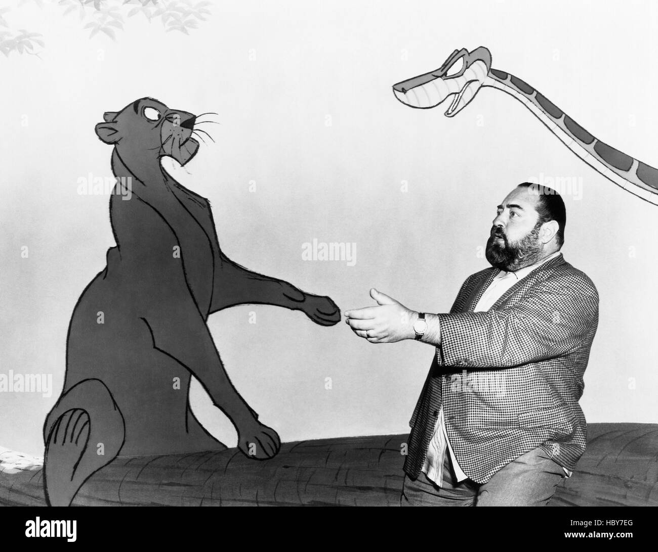 THE JUNGLE BOOK, Sebastian Cabot, as the voice of Bagheera, 1967, ©Walt ...
