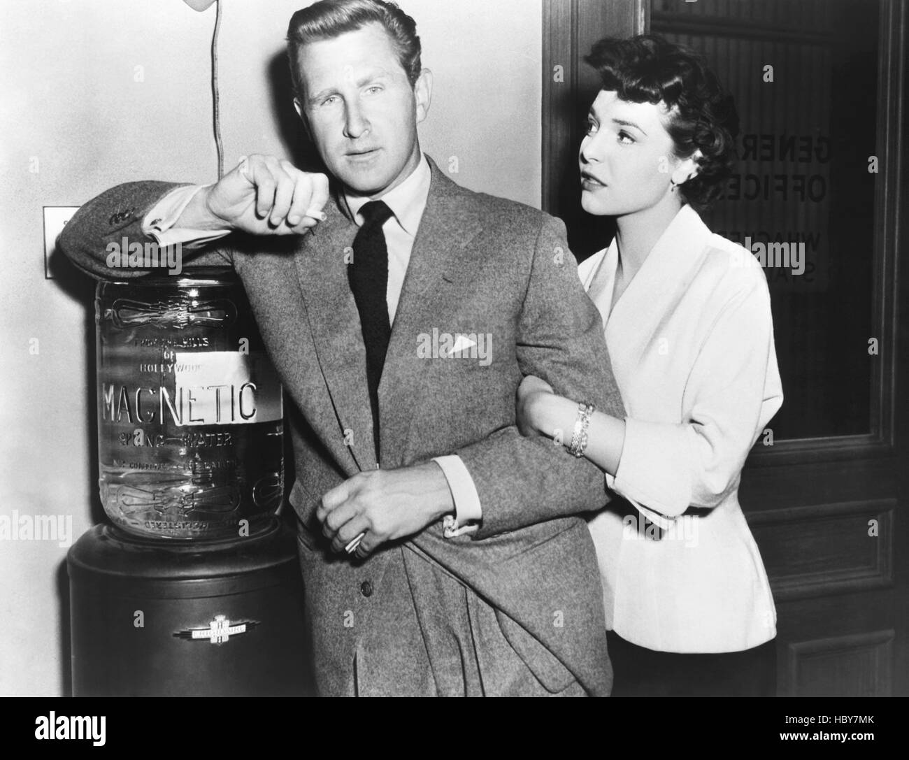 THE KID FROM LEFT FIELD, from left: Lloyd Bridges, Anne Bancroft, 1953 ...