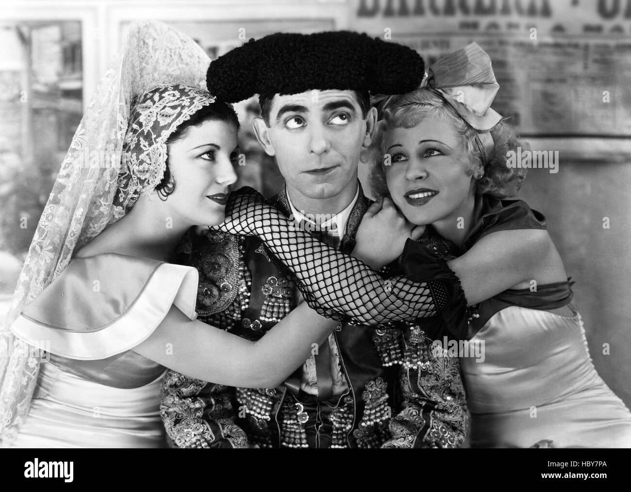 THE KID FROM SPAIN, Ruth Hall, Eddie Cantor, Lyda Roberti, 1932 Stock ...