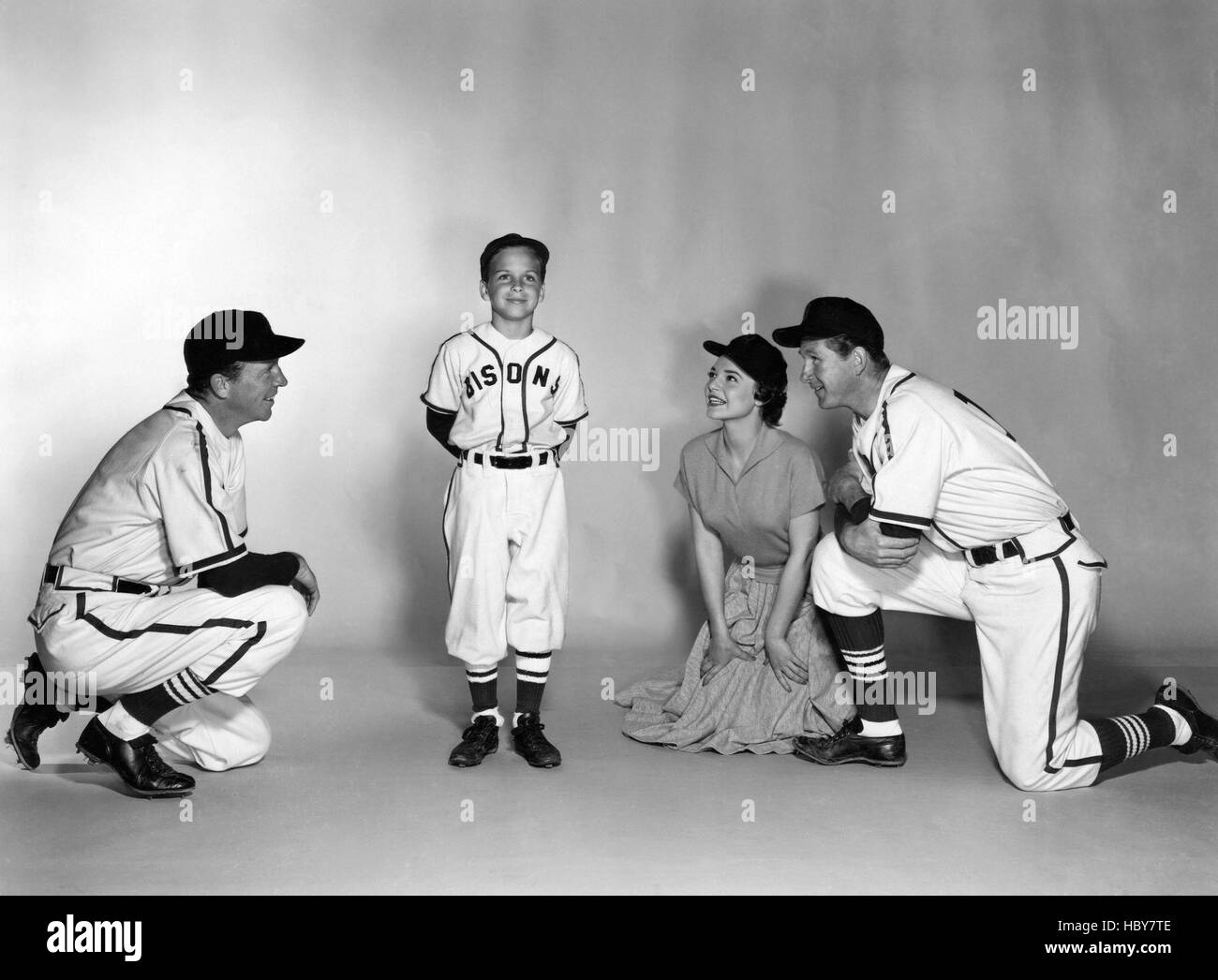THE KID FROM LEFT FIELD, from left: Dan Dailey, Billy Chapin, Anne ...