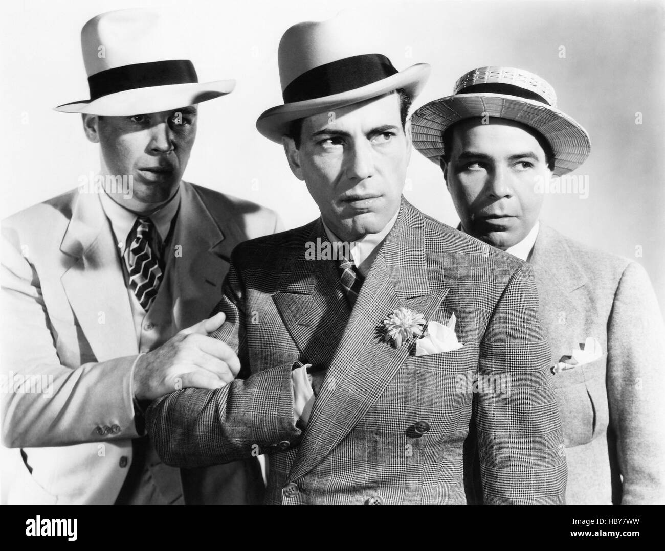 KID GALAHAD, Humphrey Bogart, (center), Ben Welden, (right), 1937 Stock ...
