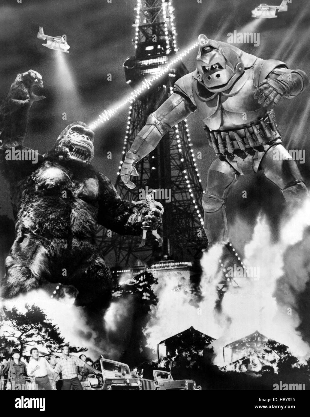 KING KONG ESCAPES, King Kong, King Kong Robot, 1967 Stock Photo - Alamy