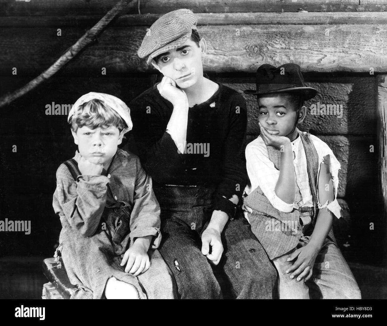 KID MILLIONS, Tommy 'Butch' Bond, Eddie Cantor, Matthew 'Stymie' Beard ...