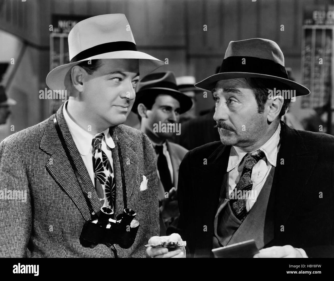 KING OF THE TURF, from left: Alan Dinehart, Adolphe Menjou, 1939 Stock ...