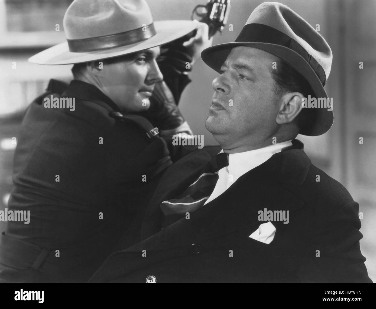 KING OF THE ROYAL MOUNTED, from left: Robert Kent, Alan Dinehart, 1936, TM & Copyright © 20th ...