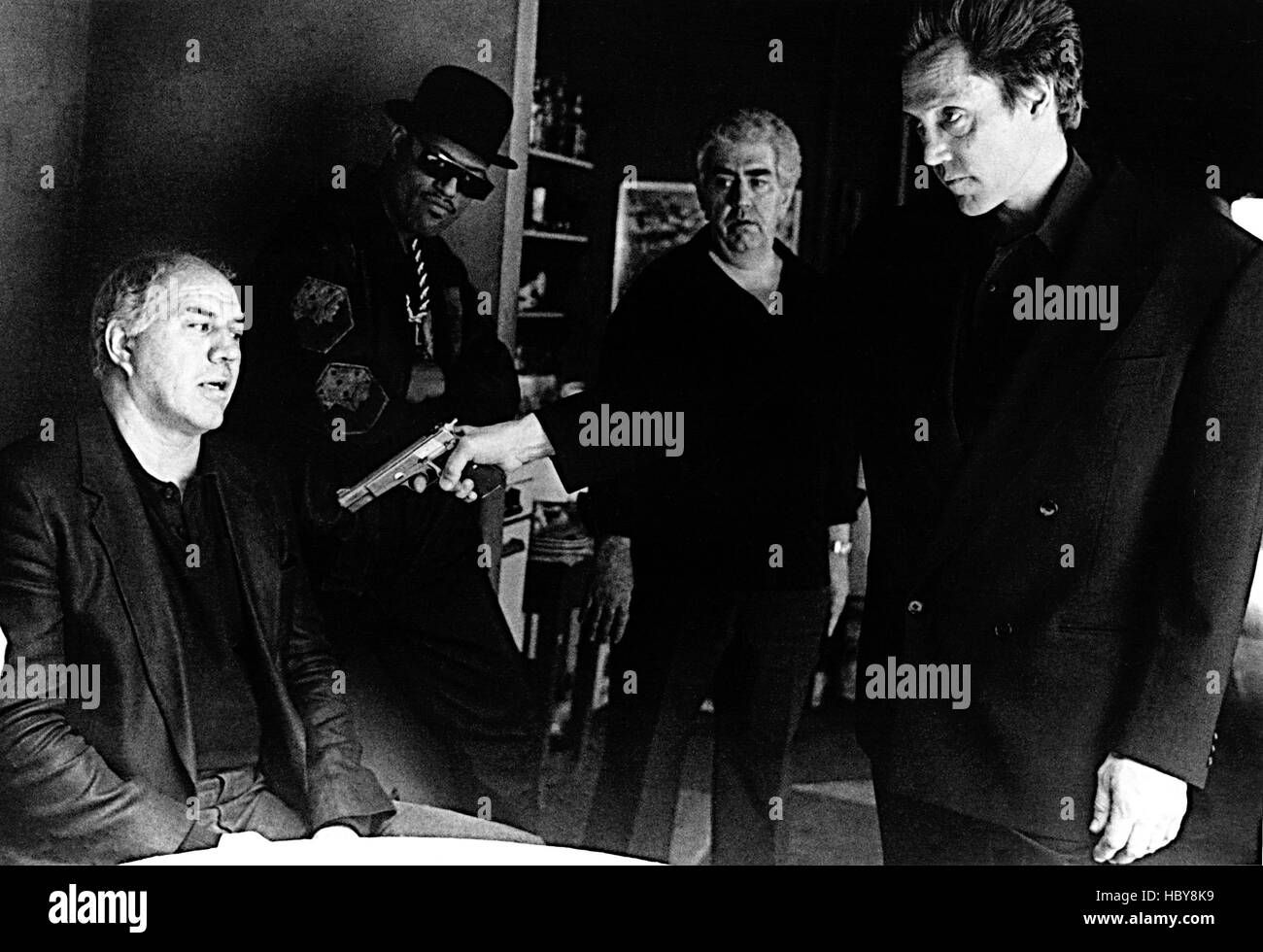 KING OF NEW YORK, Frank Gio, Laurence Fishburne, Frankie Cee ...