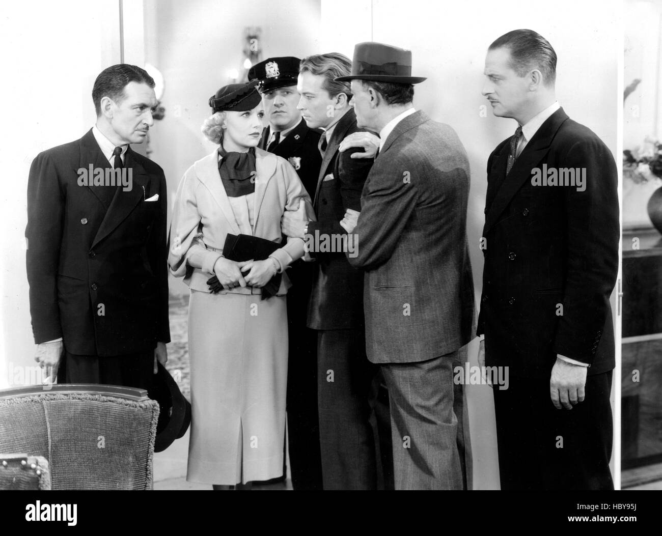 LADY IN SCARLET, THE, Jameson Thomas, Claudia Dell, James Bush, Lew ...