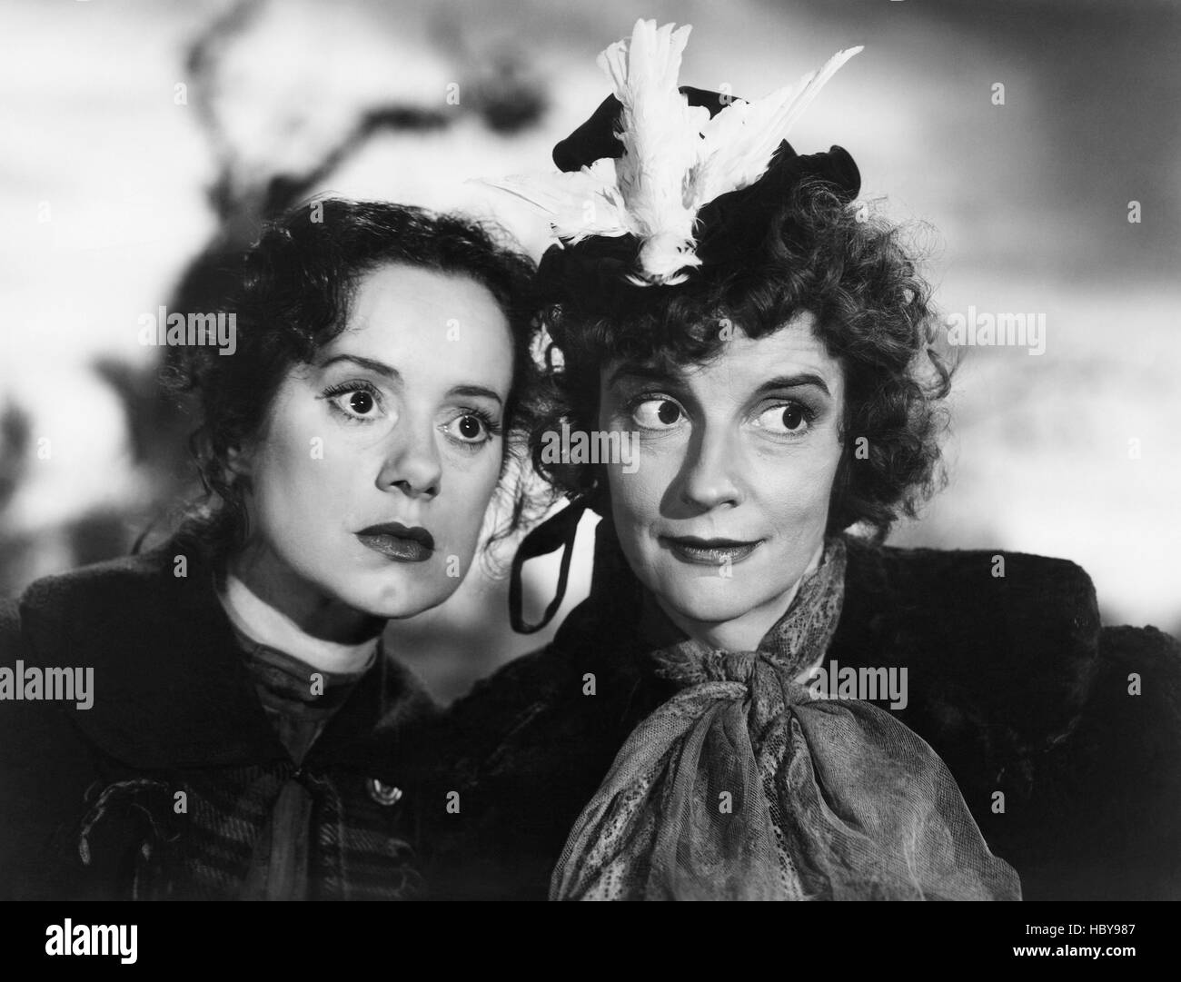 LADIES IN RETIREMENT, Elsa Lanchester, Edith Barrett, 1941 Stock Photo ...